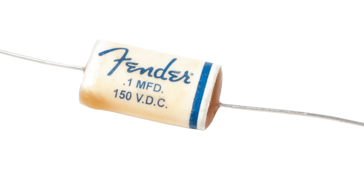 Pure Vintage Wax Paper Capacitor- .10uf @ 150V – Fender
